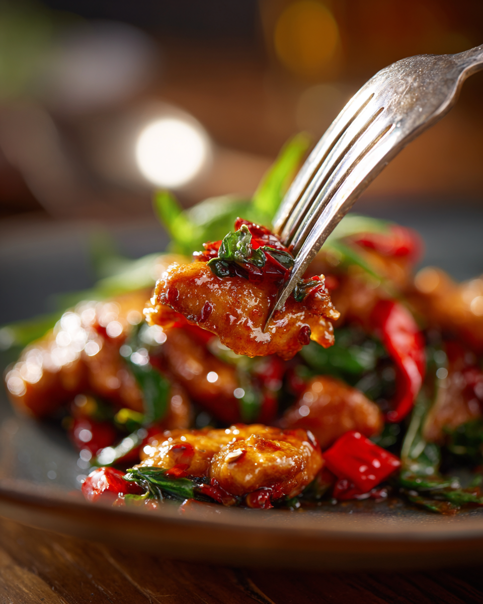 Thai Chilli Basil Chicken Recipe: The Most Delicious Stir Fry Ever