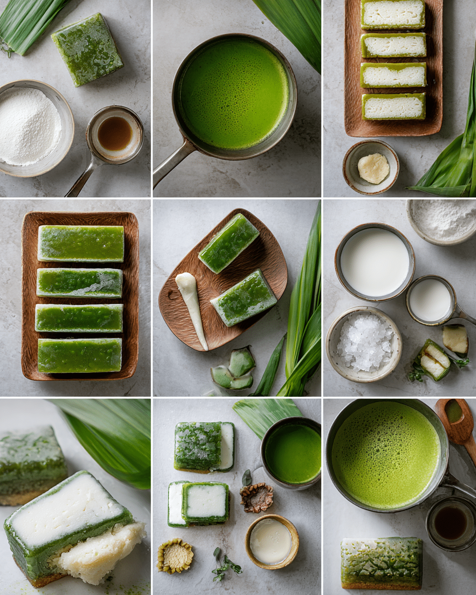 Steamed Pandan Tapioca Cakes: The Most Delicious Recipe You Must Try