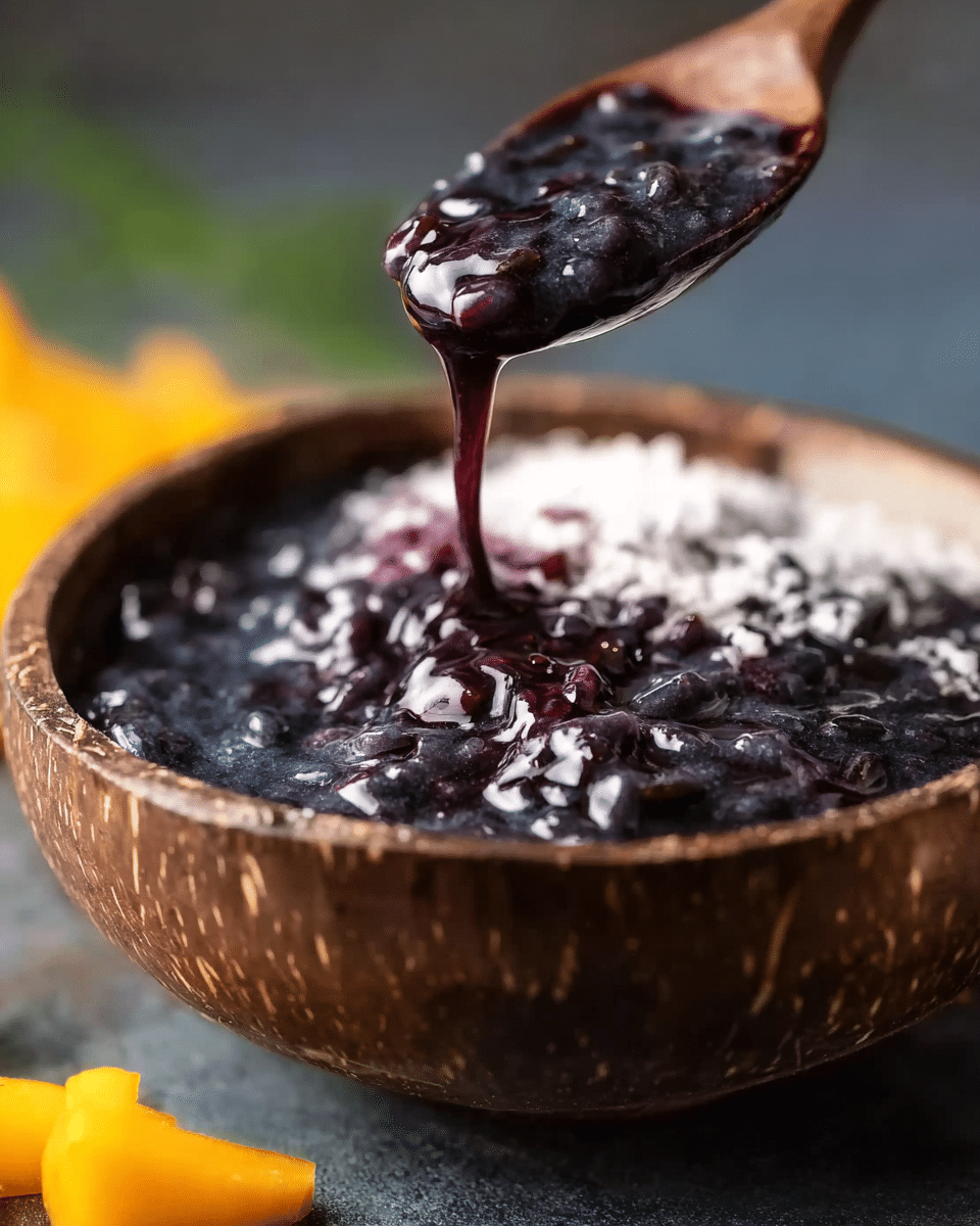 Thai Black Sticky Rice Pudding – The Most Delicious Thai Dessert You ...