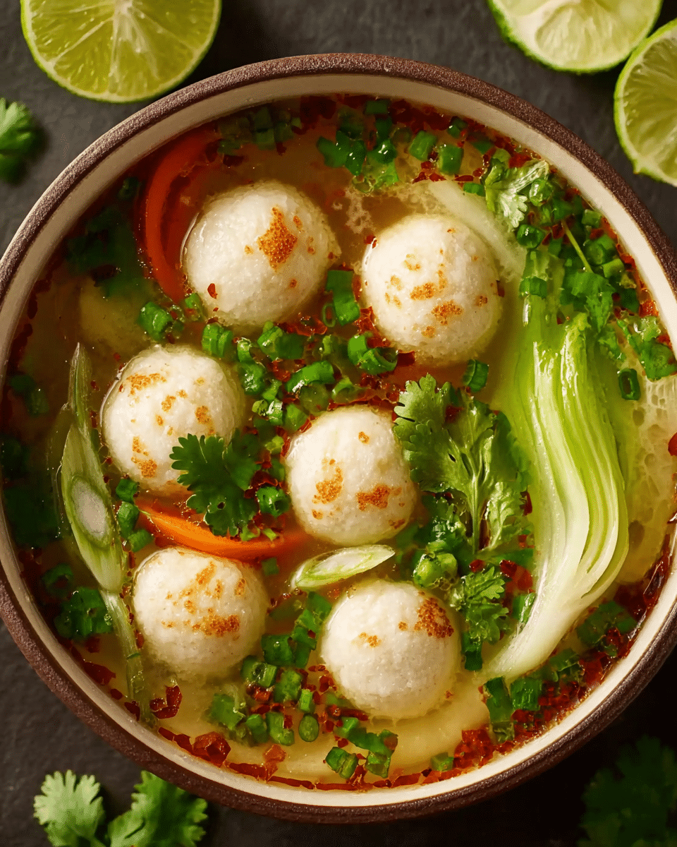 Thai Fish Ball Soup: The Most Delicious Comfort Bowl You Need Now