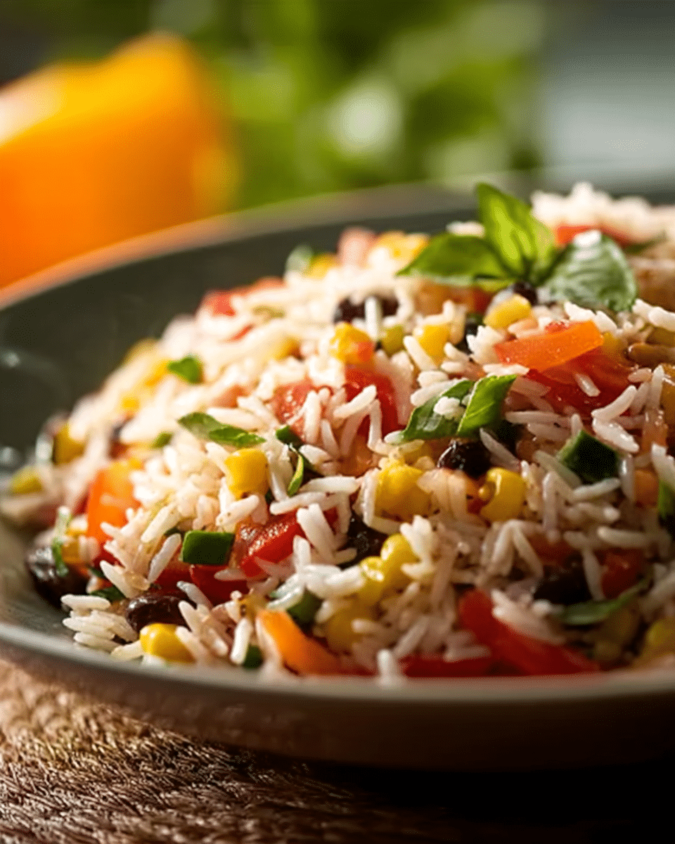 Rainbow Rice Salad – The Best Colorful Thai Salad Recipe (2025)