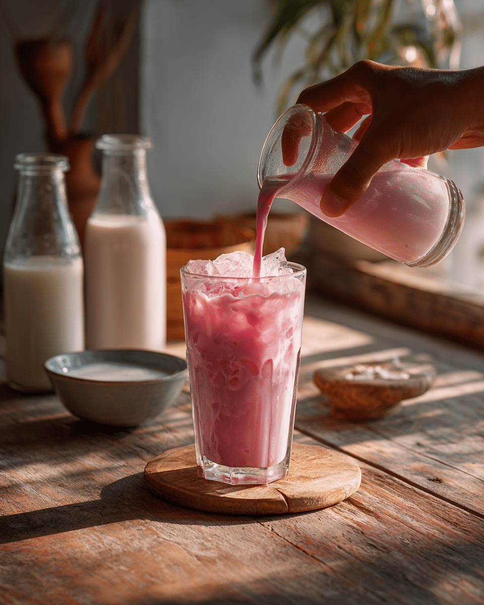 Thai Pink Milk Drink: The Delicious Thai Classic Loved by Millions