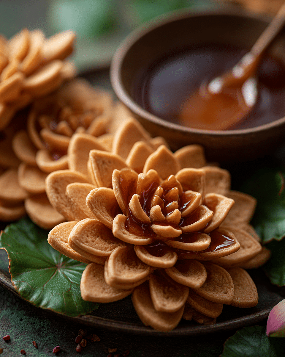 Thai Lotus Flower Cookies – How to Make Delicious Traditional Thai Cookies